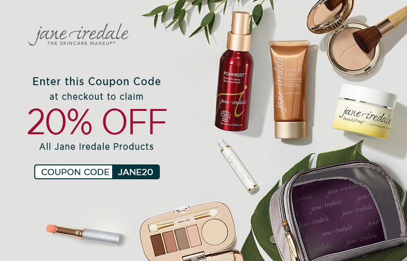 Shopping Guide - 4-day sale! 20% off jane iredale products on July 1-4 ...